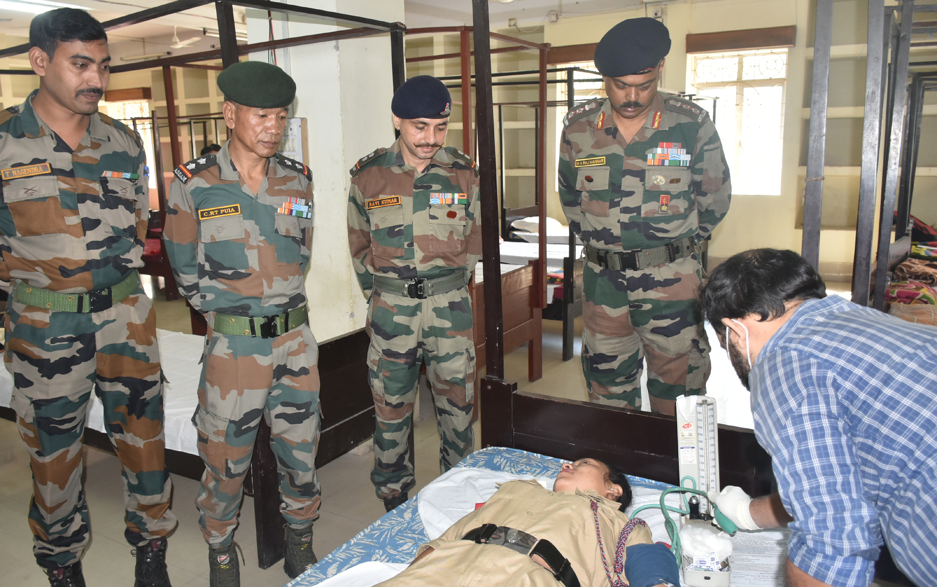 13th Tripura Bn of NCC holds blood donation camp, 50 cadets donates ...