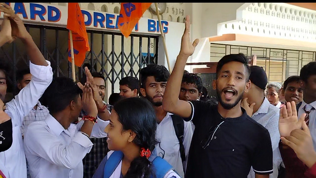 Protest erupts at Kamalpur English Medium XII School over allegations ...