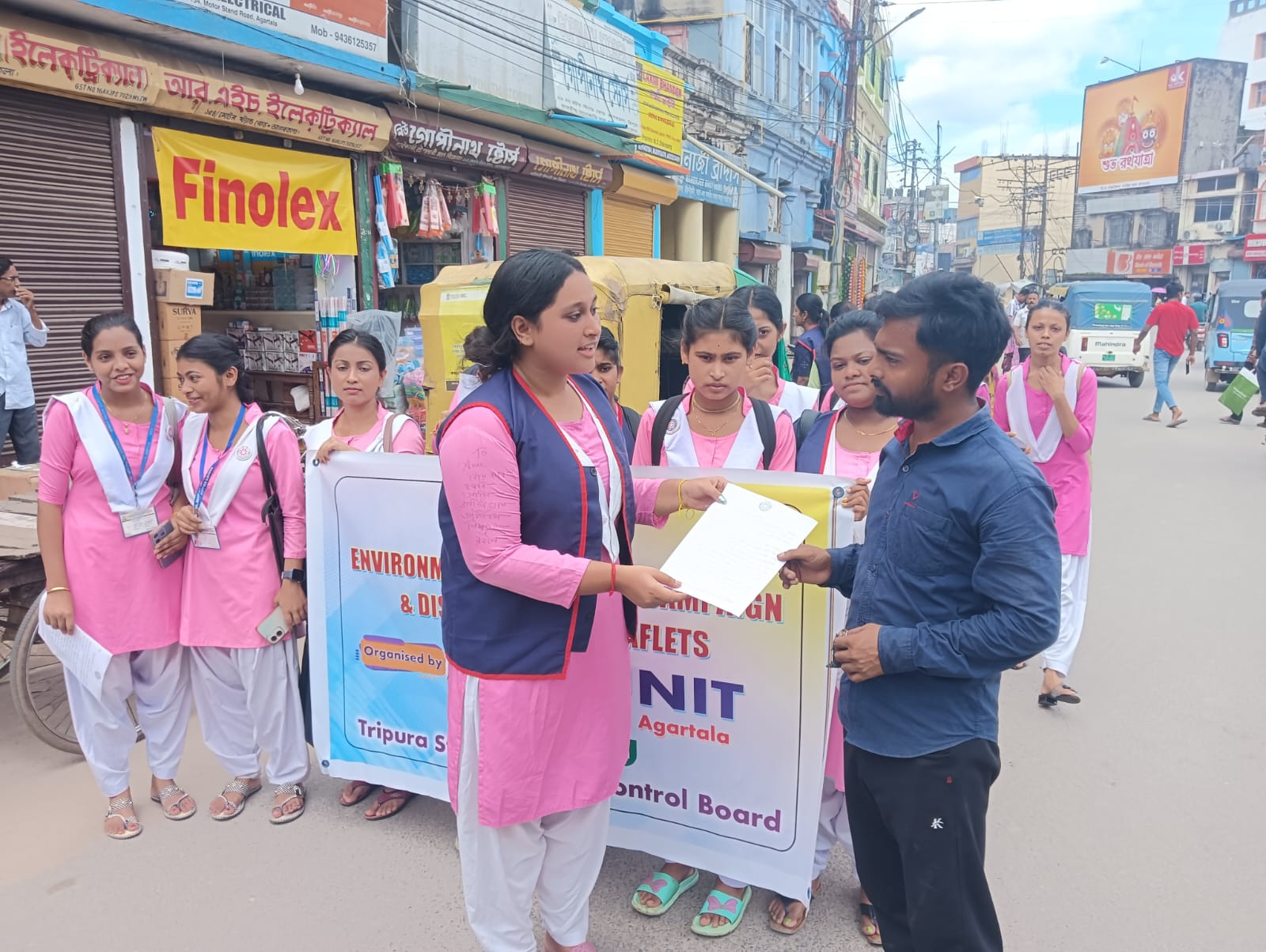TSPCB and Women’s College NSS Unit holds awareness campaign in Agartala ...