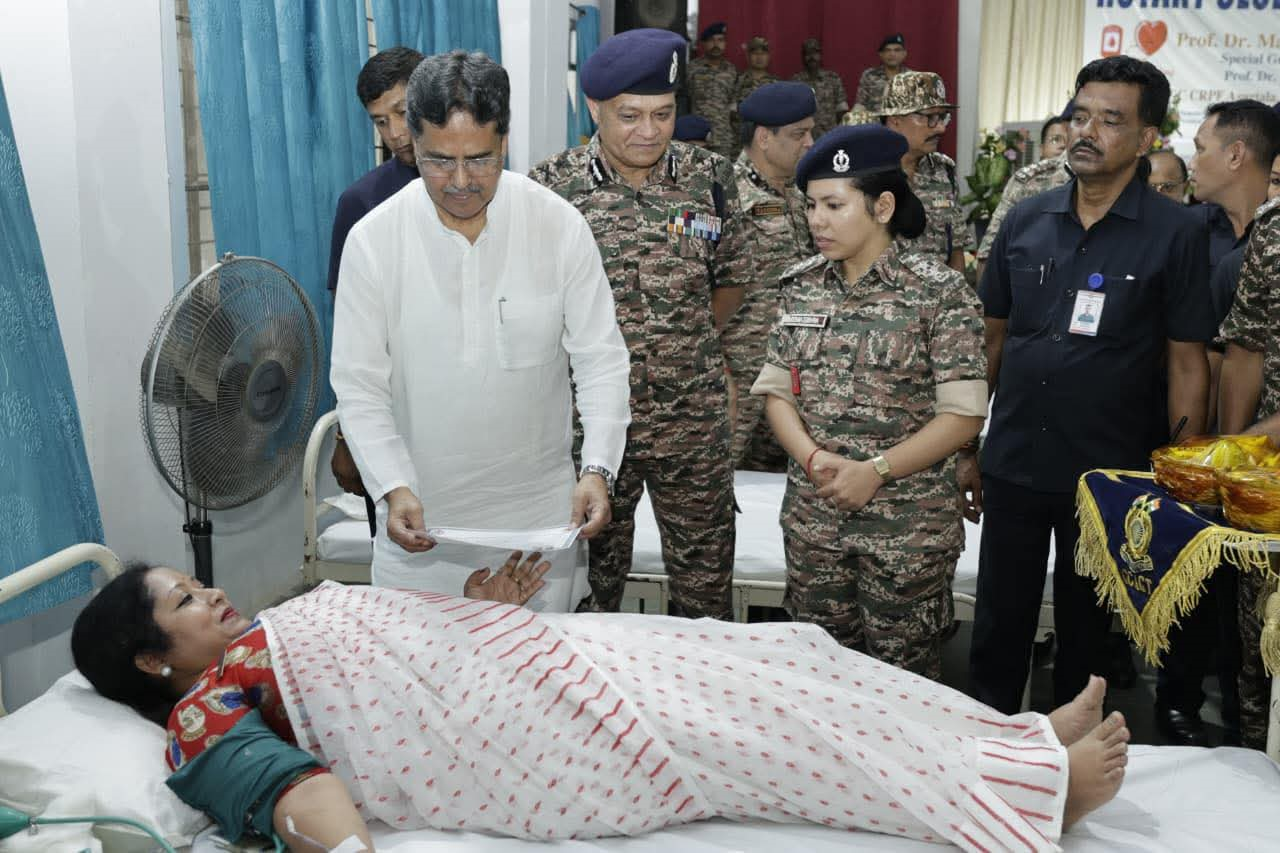 Blood donation above all donations: CM Dr Saha - Tripura Chronicle